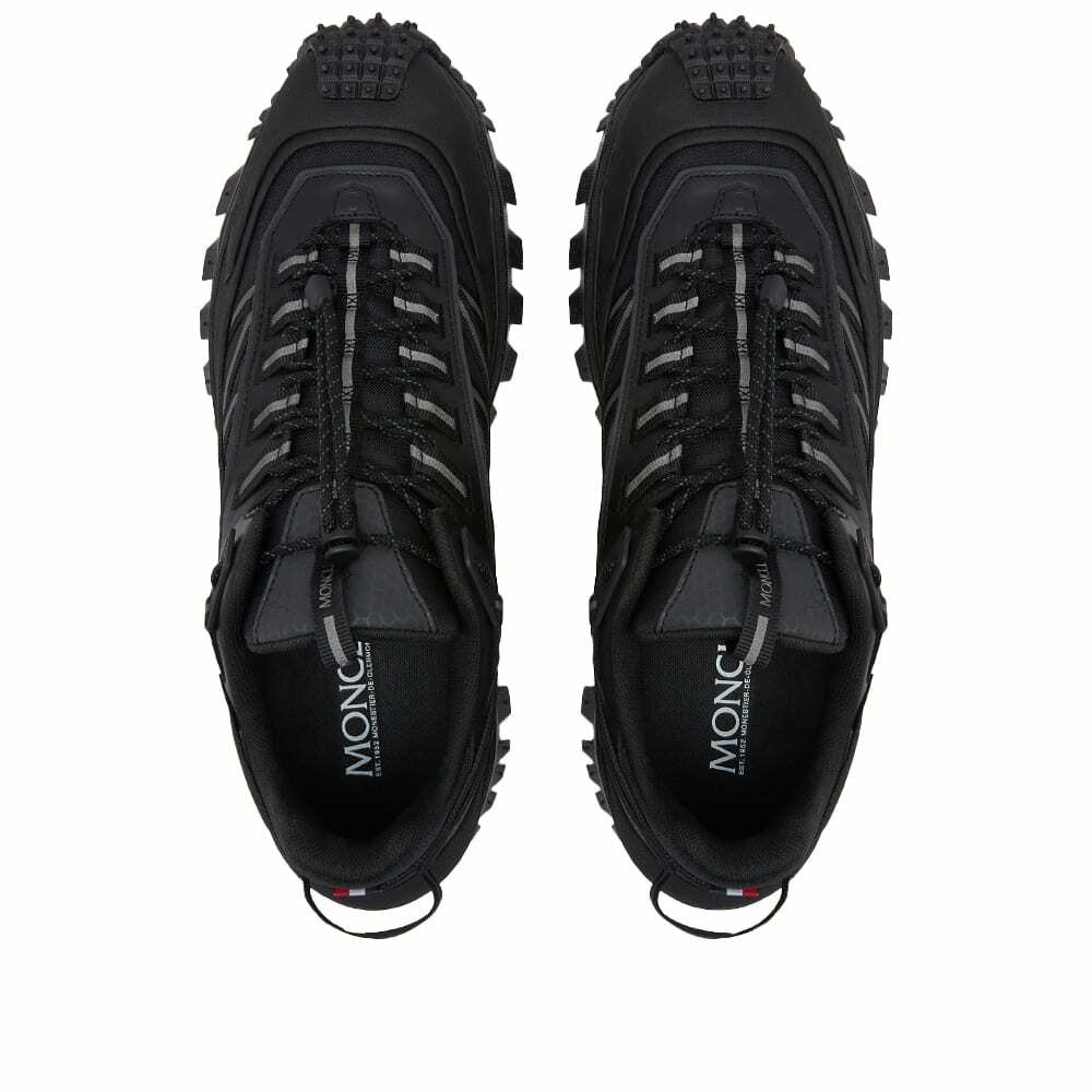 Moncler Men's Trailgrip Gore-Tex Low Top Sneakers in Black Moncler