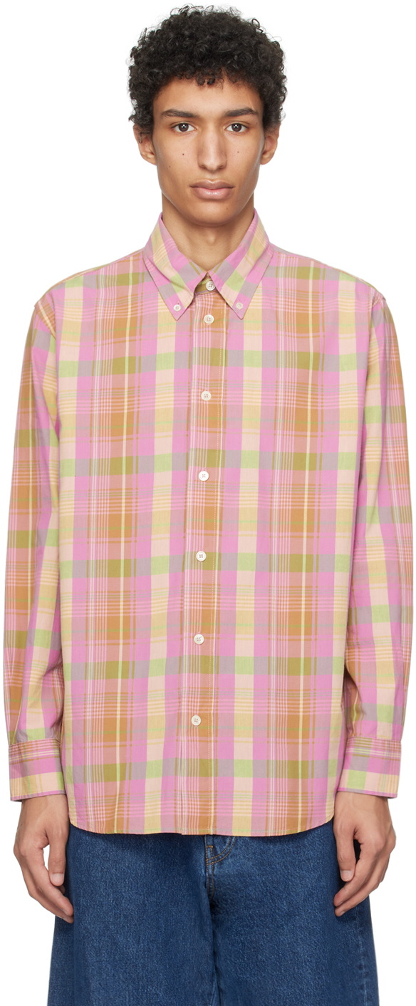 Sunflower Pink Button-Down Shirt Sunflower