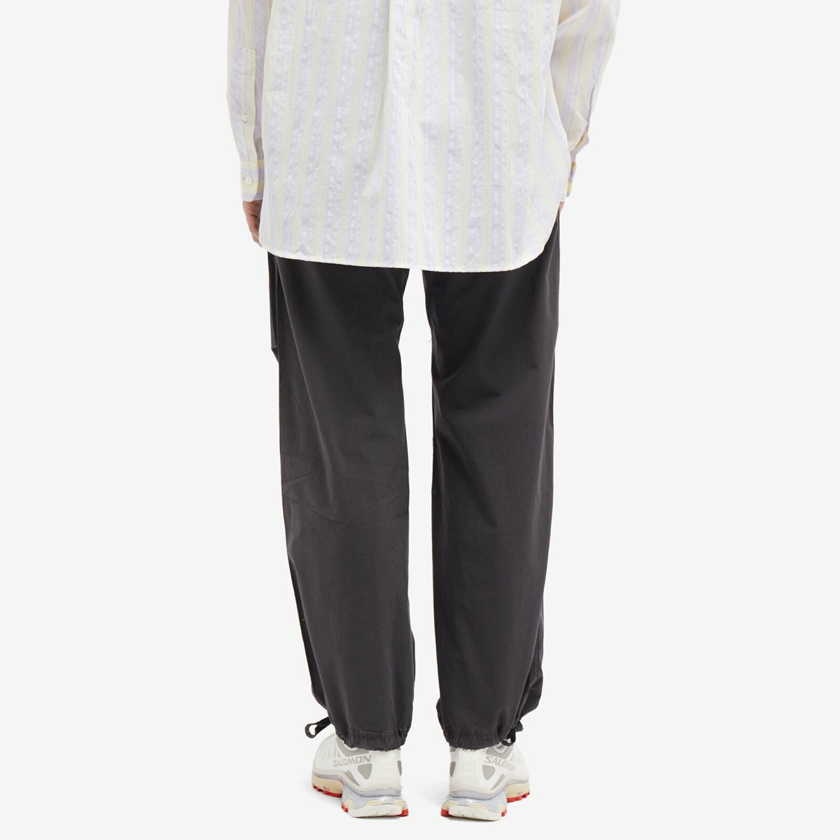 GANNI Women's Draw String Pants in Phantom GANNI