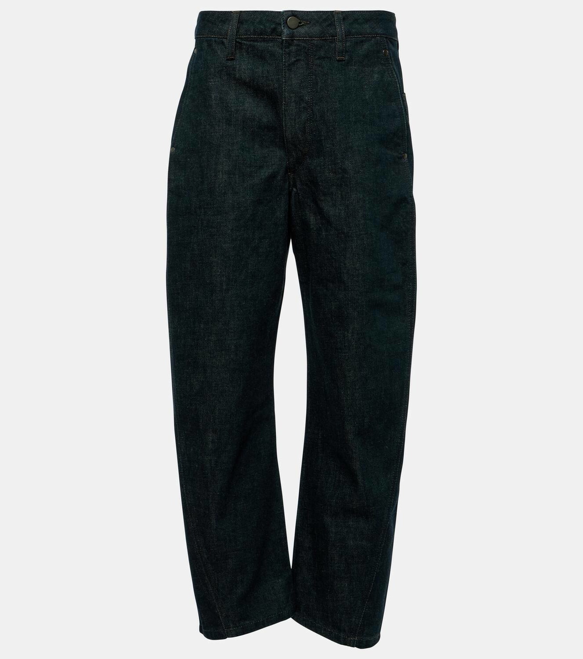 Lemaire Twisted high-rise straight jeans Lemaire