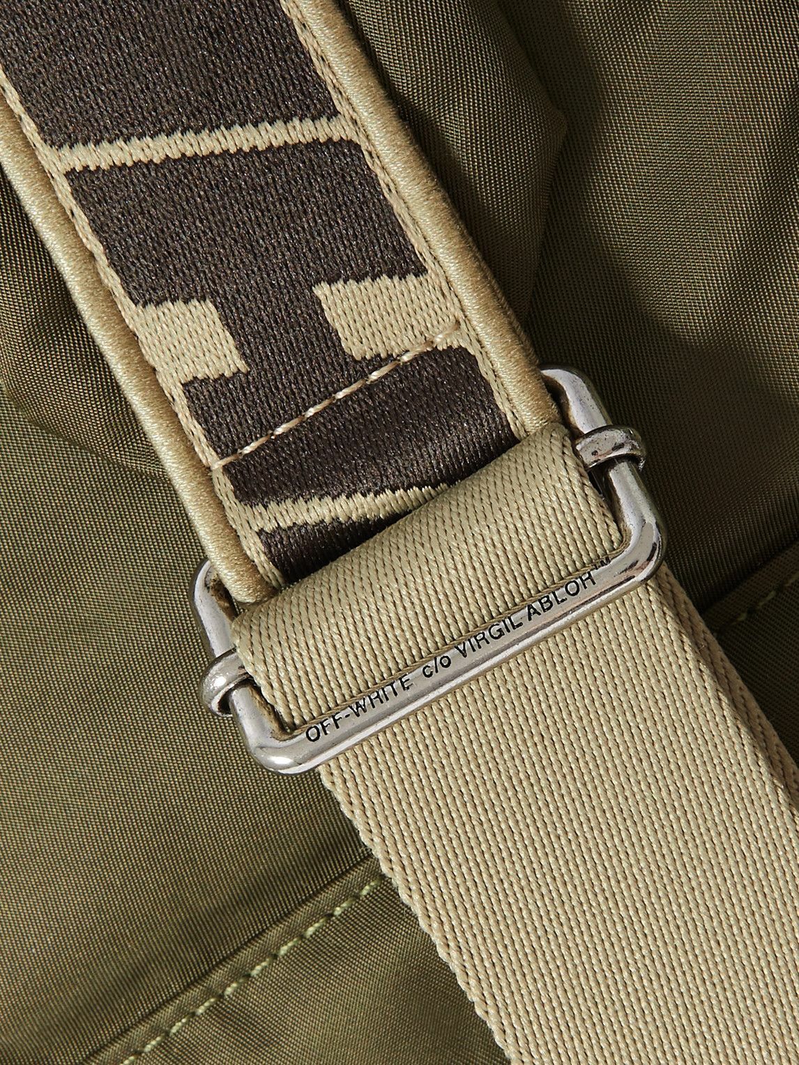 Off-White - Logo-Print Shell Backpack Off-White