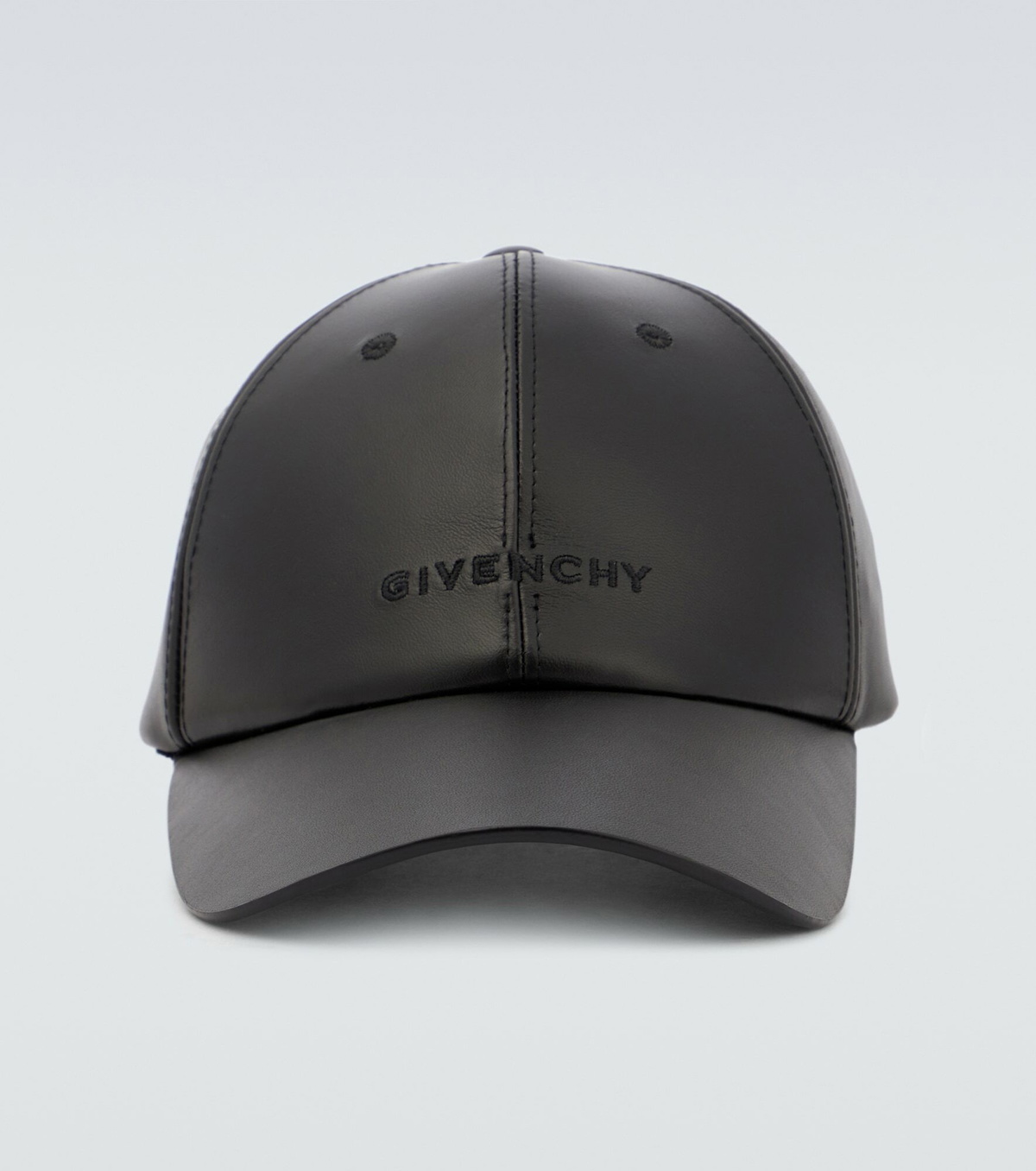 Givenchy - Logo leather baseball cap Givenchy