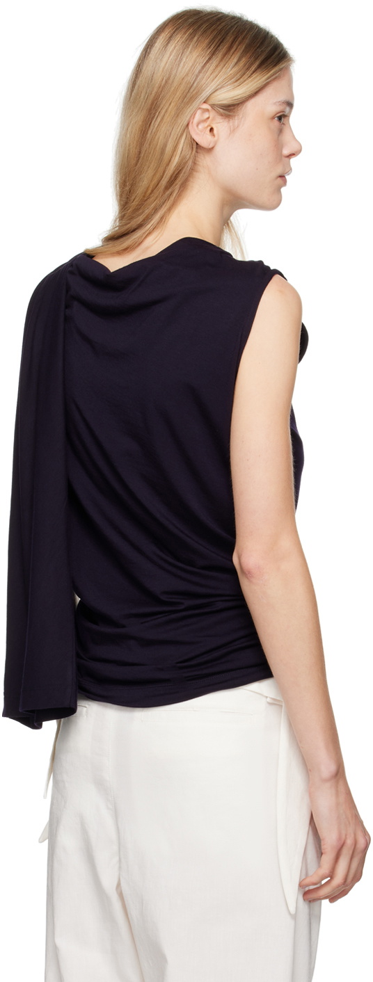 ISSEY MIYAKE Navy Wind Top Issey Miyake Men