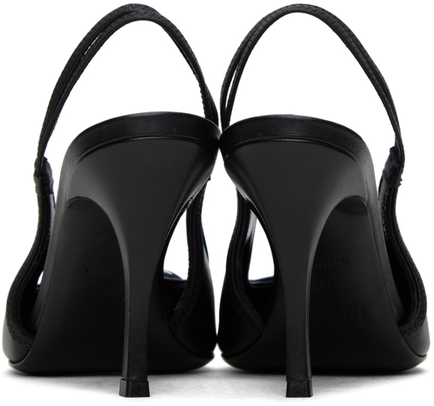 Diesel Black D-Venus Heels Diesel