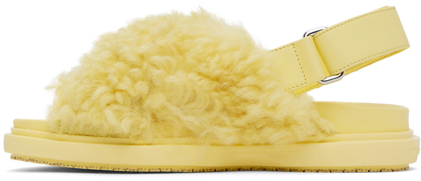 Marni Yellow Fussbett Sandals Marni