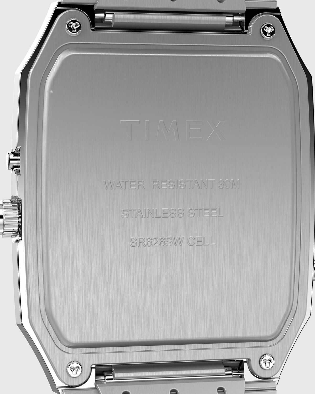 Timex Q 1982 Reissue Ana-Digi Stainless Steel 33mm case silver Mens Watch Timex