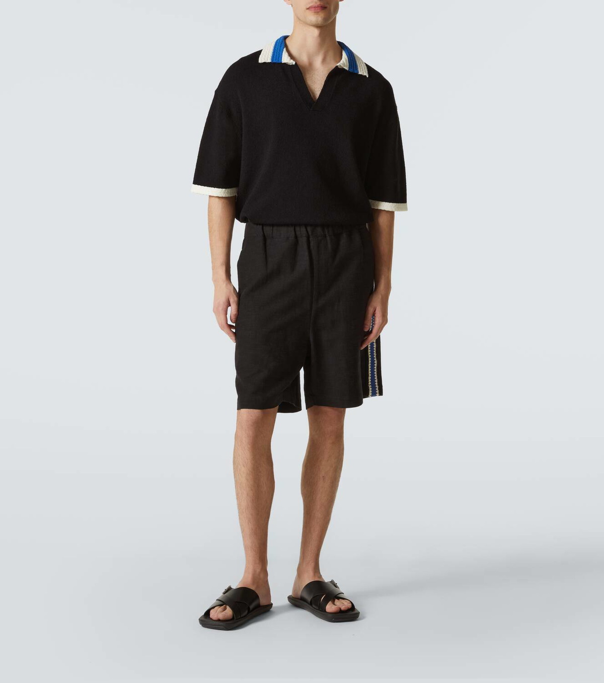 Commas Crochet-trimmed shorts Commas