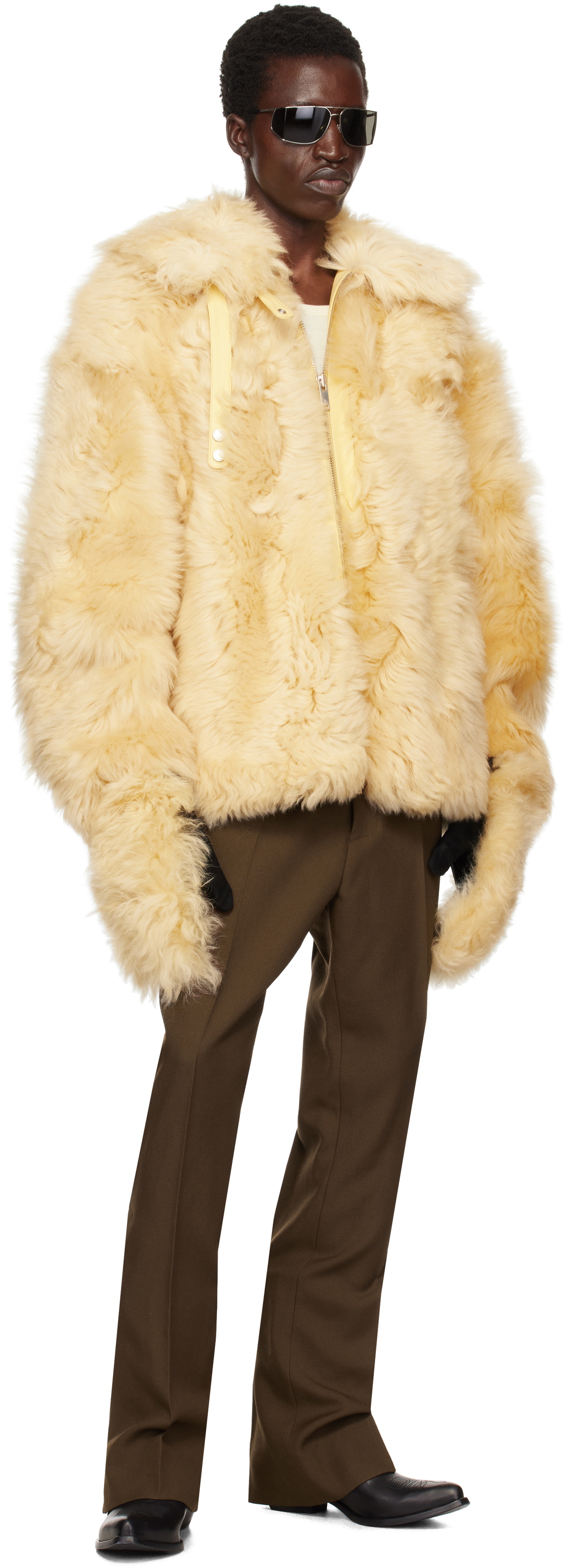 Moose Knuckles Beige Arctic Mittens Moose Knuckles