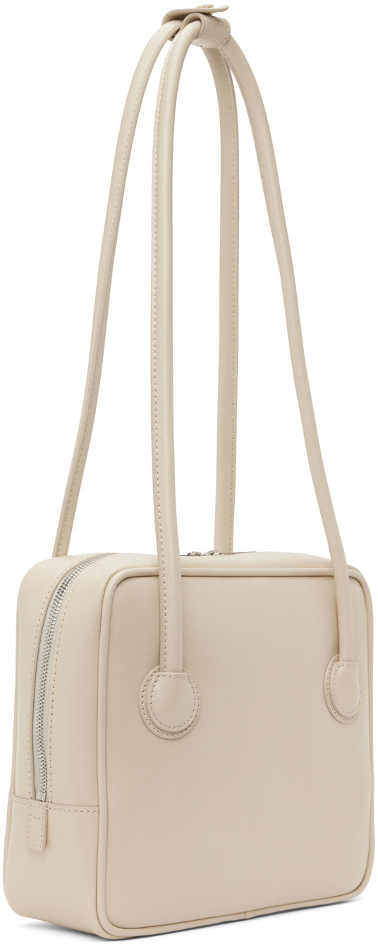 Marge Sherwood Beige Piping Shoulder Bag Marge Sherwood