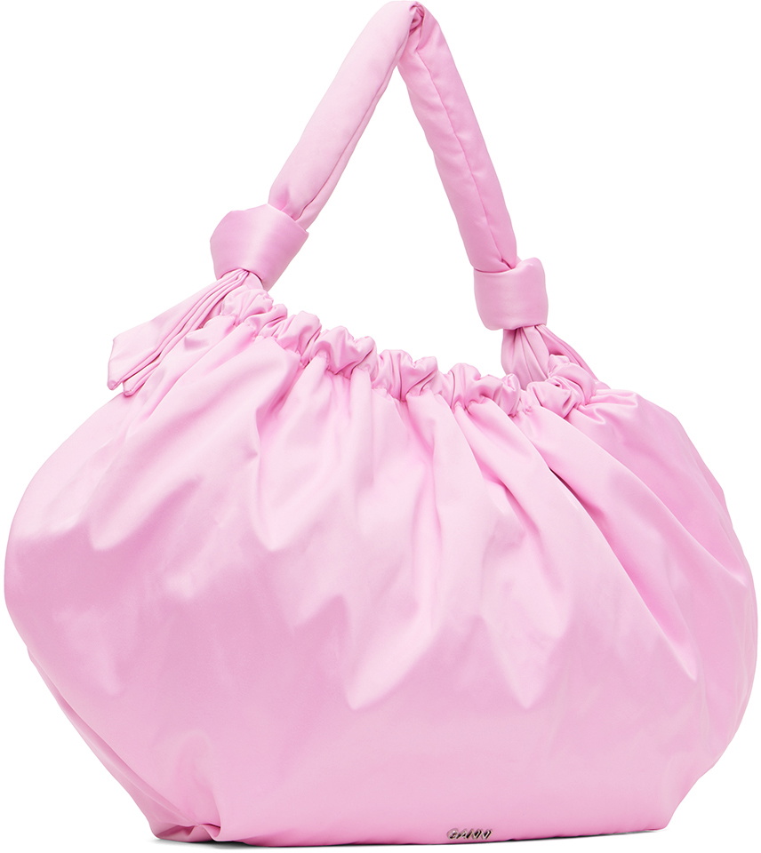 GANNI Pink Large Occasion Bag GANNI