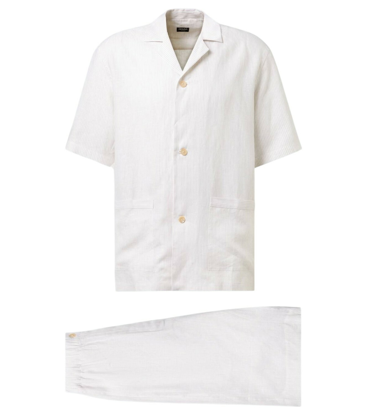 Zegna Striped linen pajamas Zegna