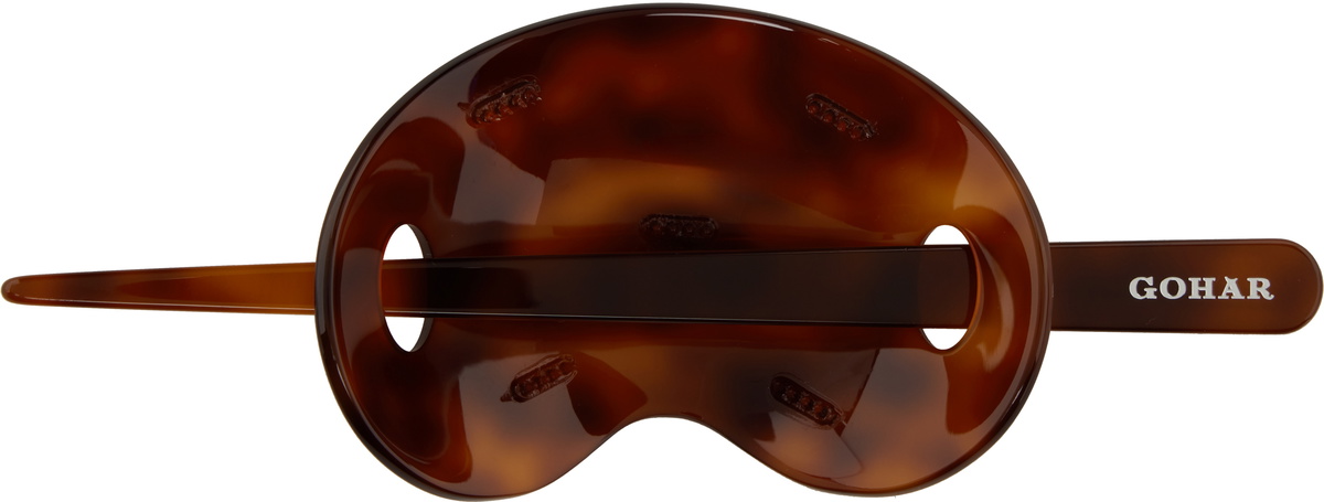 Gohar World Brown Bean Barrette Gohar World