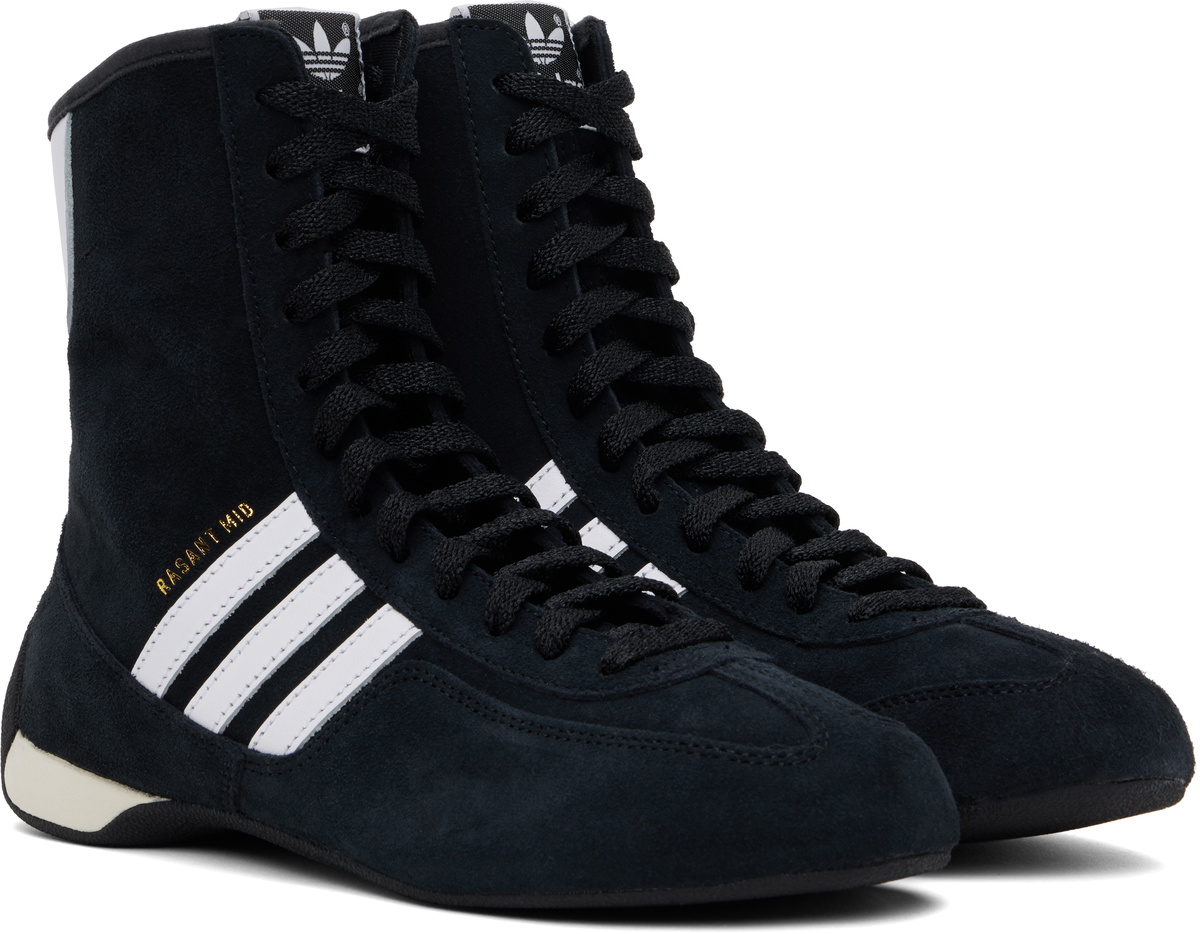 adidas Originals Black Rasant Mid Sneakers adidas Originals
