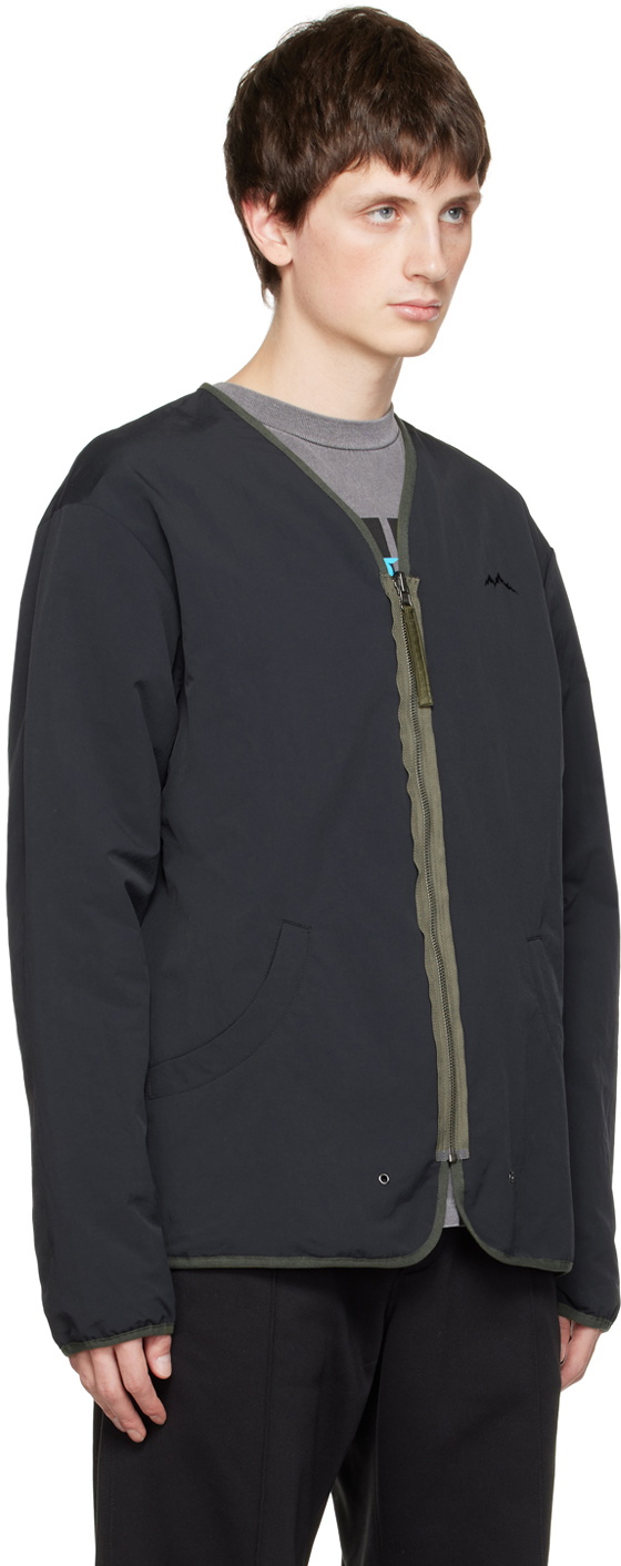 Afield Out Black Cedar Reversible Jacket Afield Out