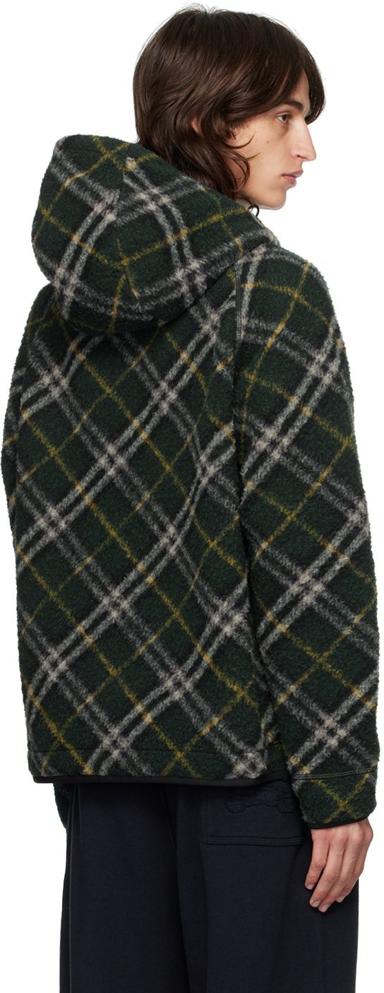 Burberry Green Check Jacket Burberry