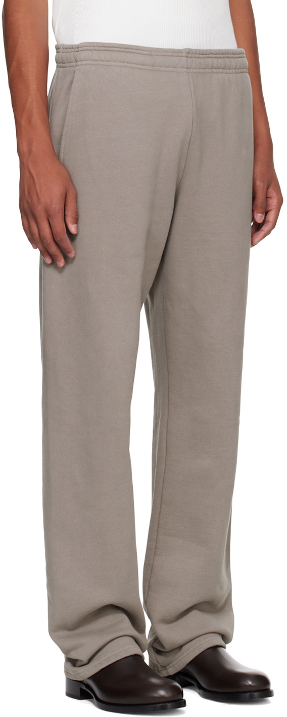 Entire Studios Gray Straight Leg Sweatpants Entire Studios