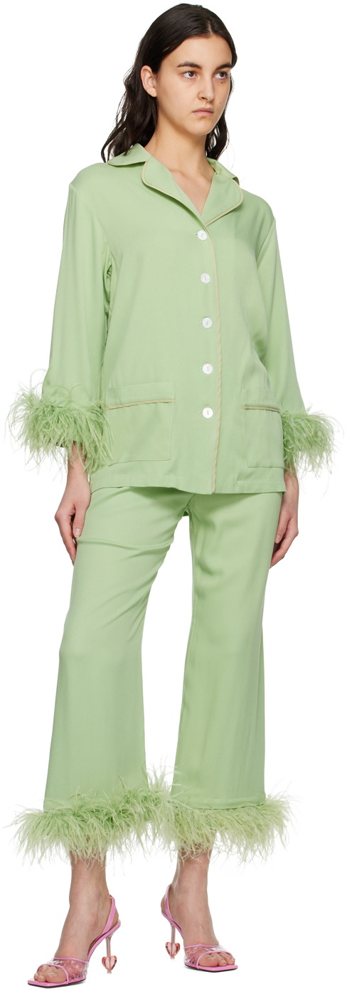 Sleeper Green Party Pyjamas Set Sleeper