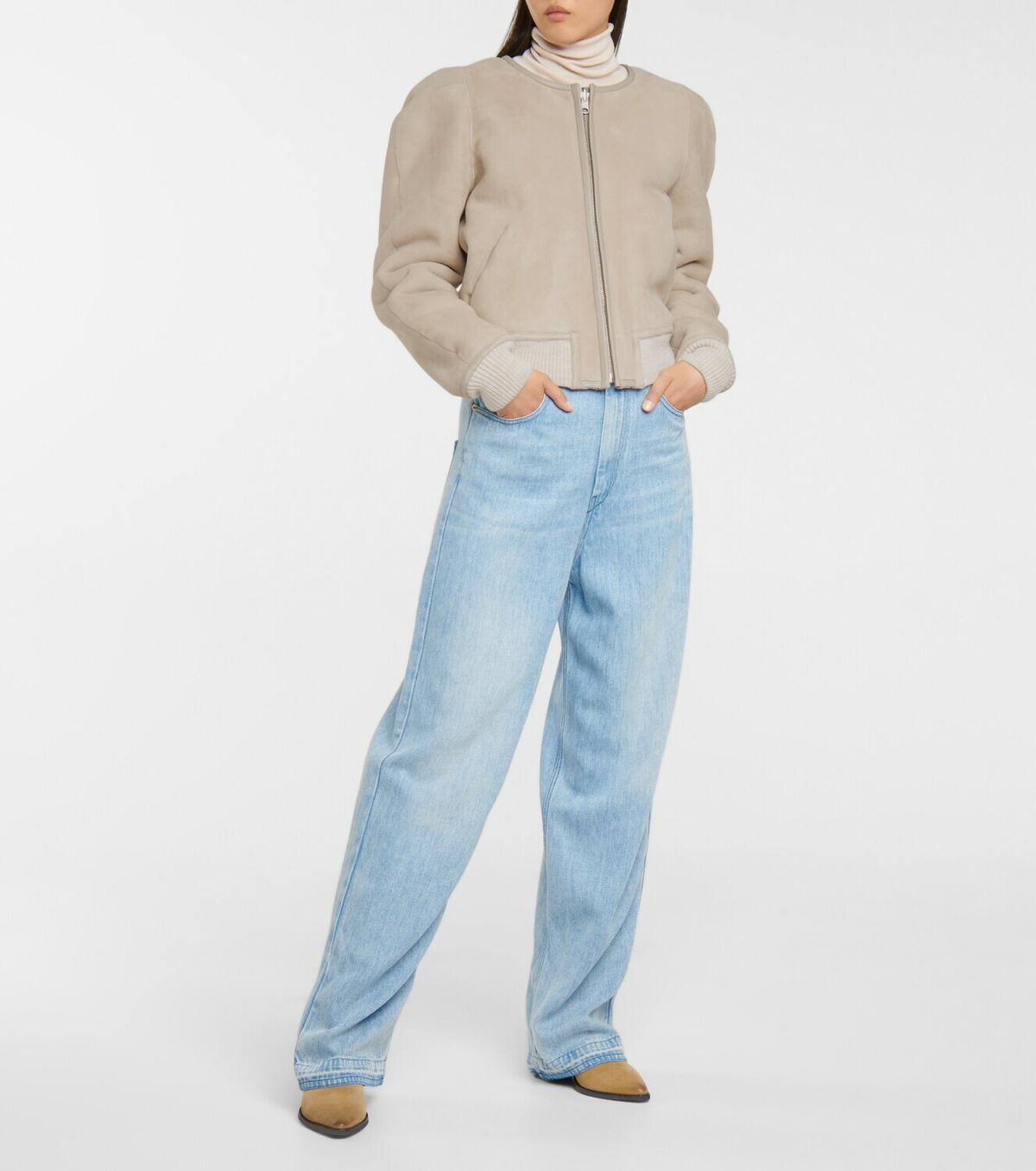 Marant Etoile Boden reversible shearling jacket Isabel Marant Etoile