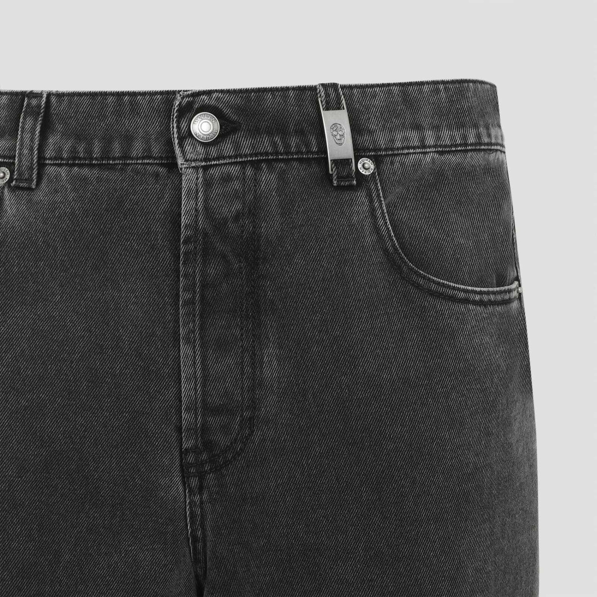 Alexander McQueen Low Rise Baggy Jeans Alexander McQueen
