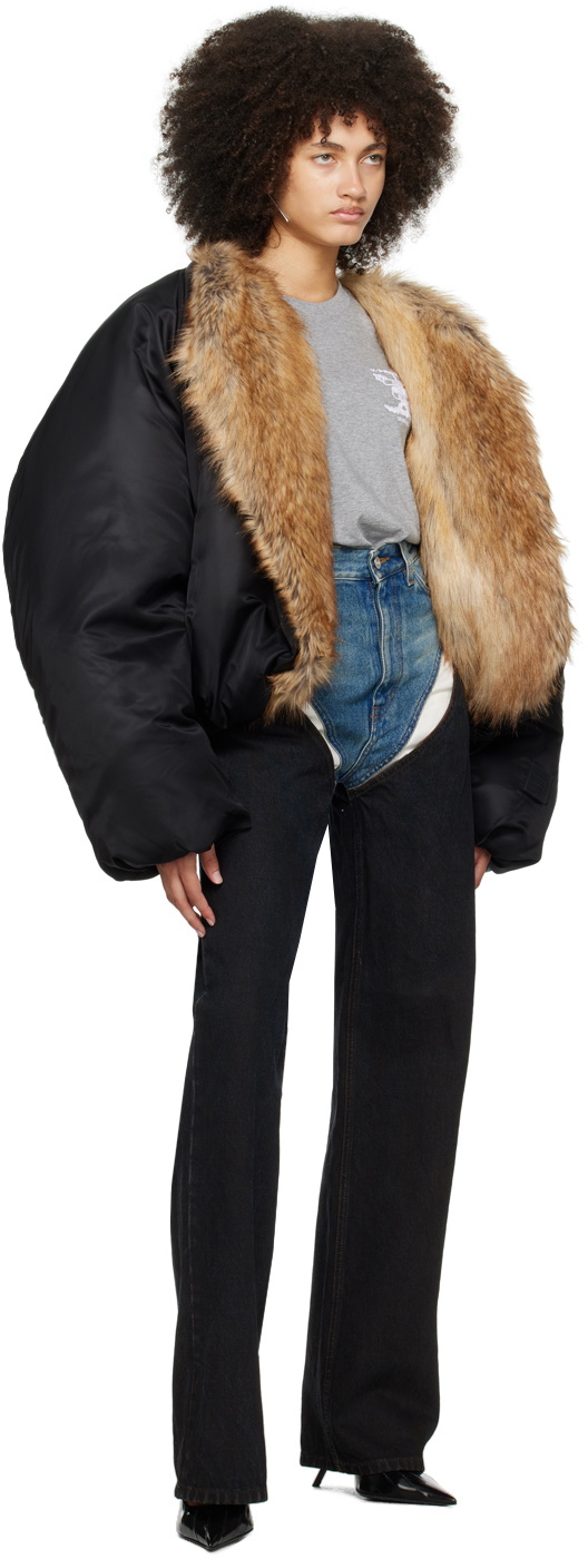 Y/Project Black Puffer Jacket Y/Project