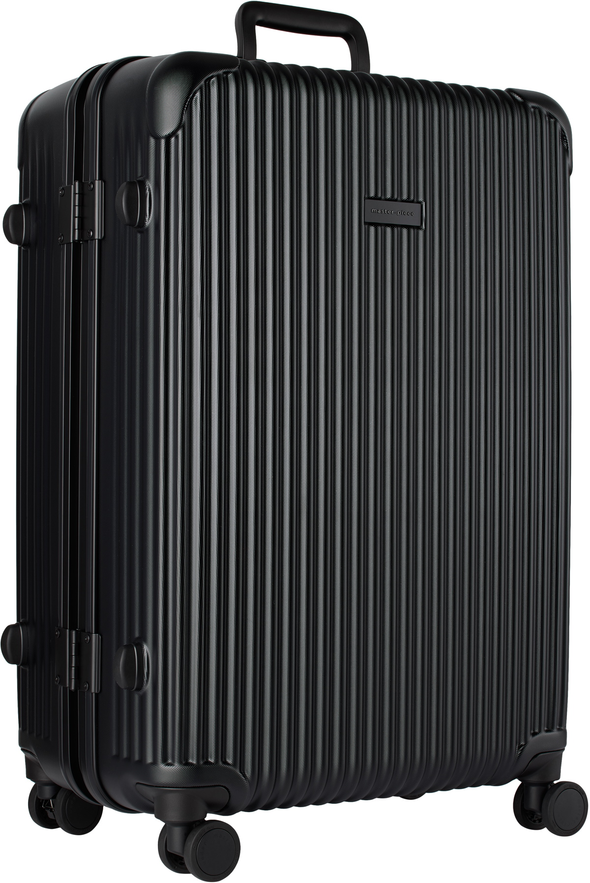 master-piece Black Trolley 75L Suitcase Master-Piece Co