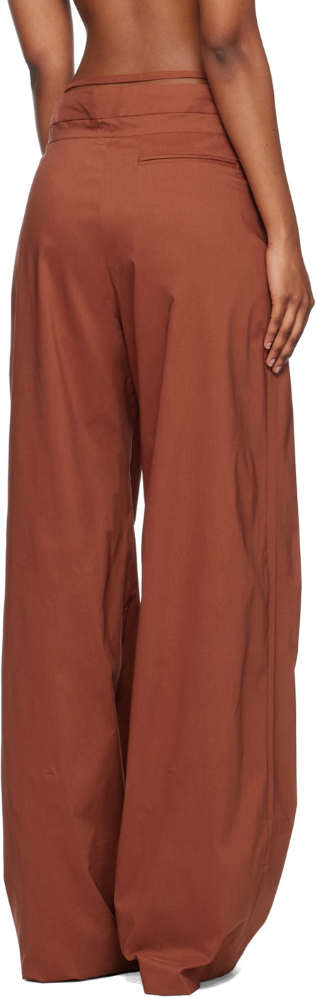 Ottolinger Orange Double Fold Trousers Ottolinger