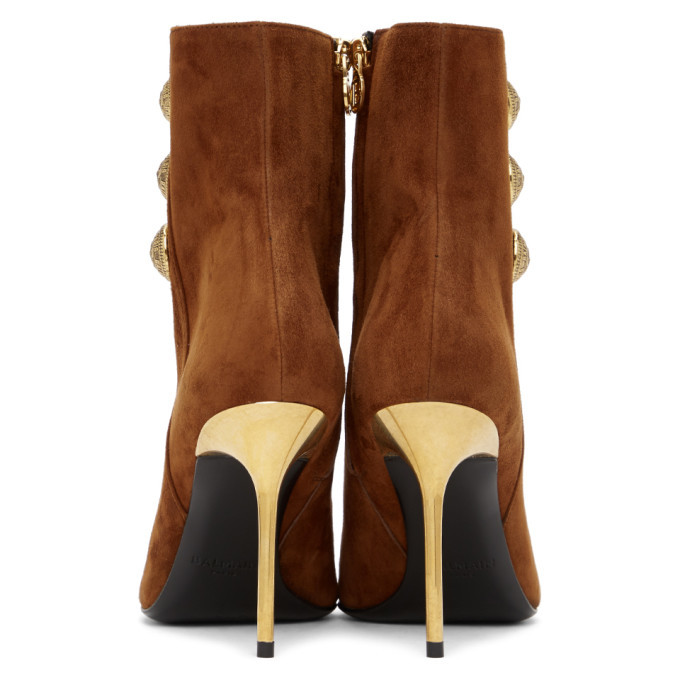 Balmain Brown Roni Boots Balmain