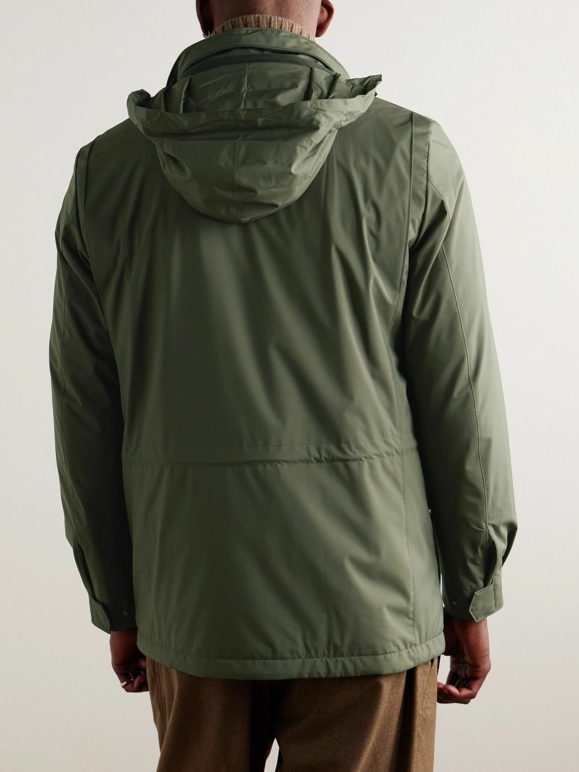 Loro Piana - Traveller Windmate Storm System® Shell Hooded Field Jacket ...