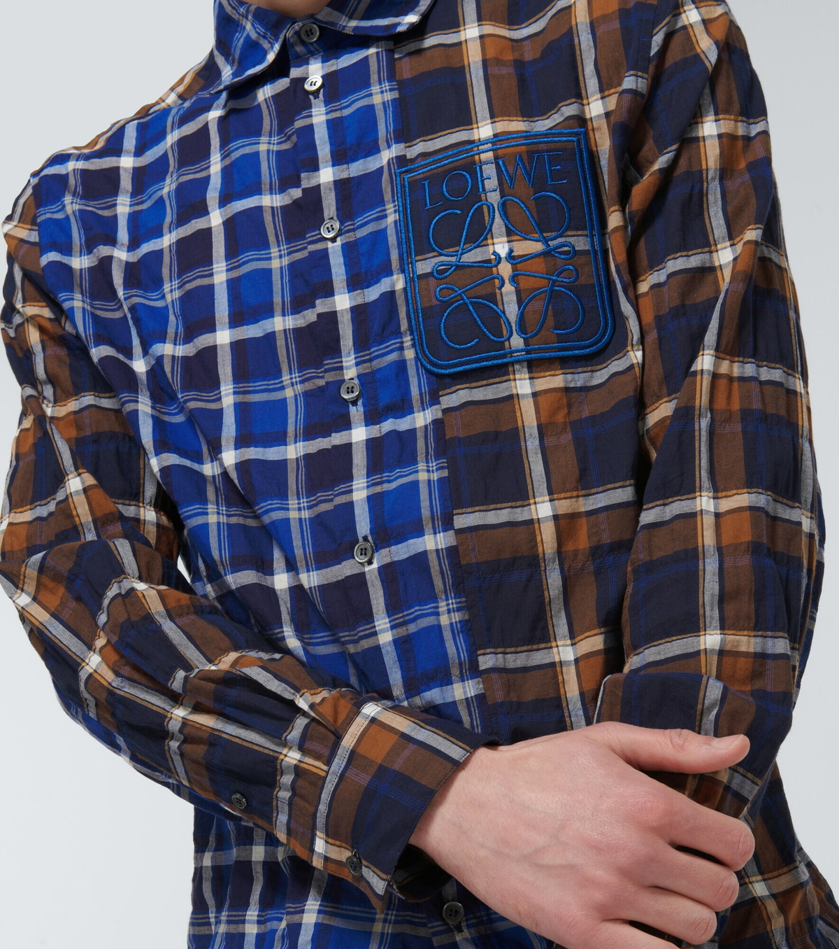 Loewe - Patchwork checked shirt Loewe