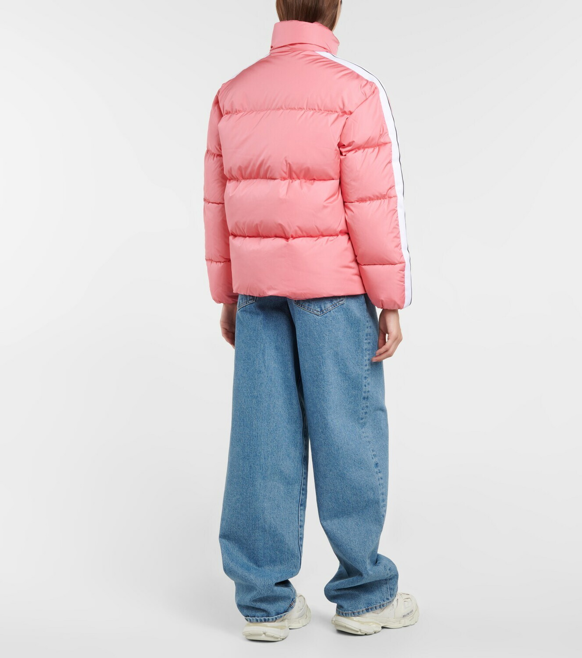 Palm Angels - Logo quilted puffer jacket Palm Angels