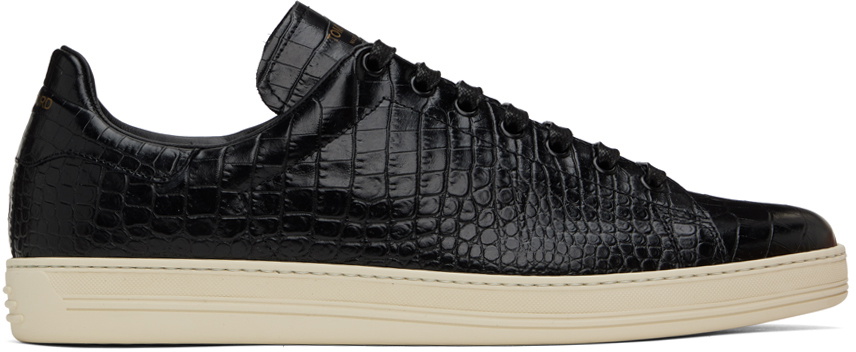 TOM FORD Black Warwick Sneakers TOM FORD