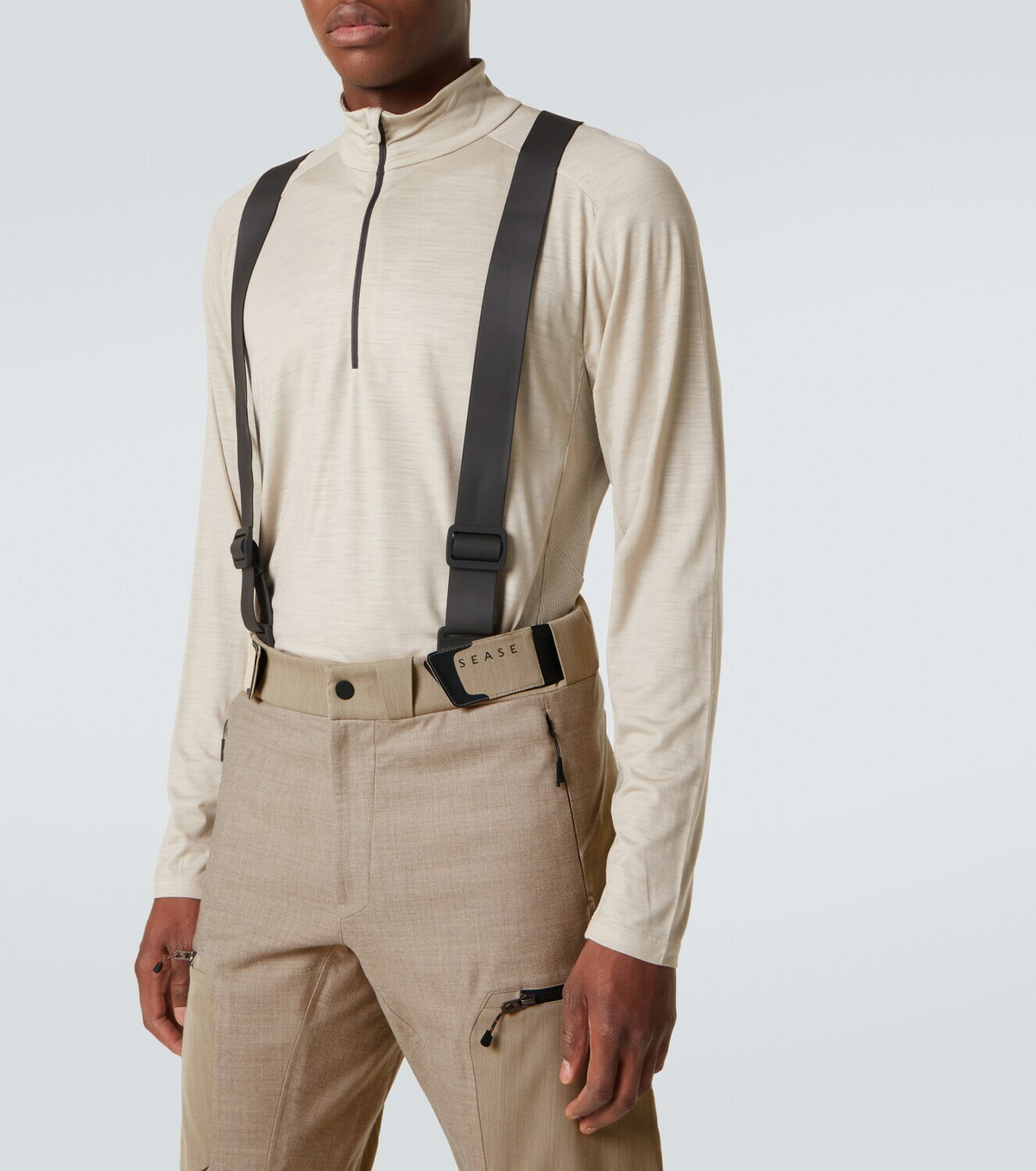 Sease Trace 2.0 wool-blend ski salopettes Sease