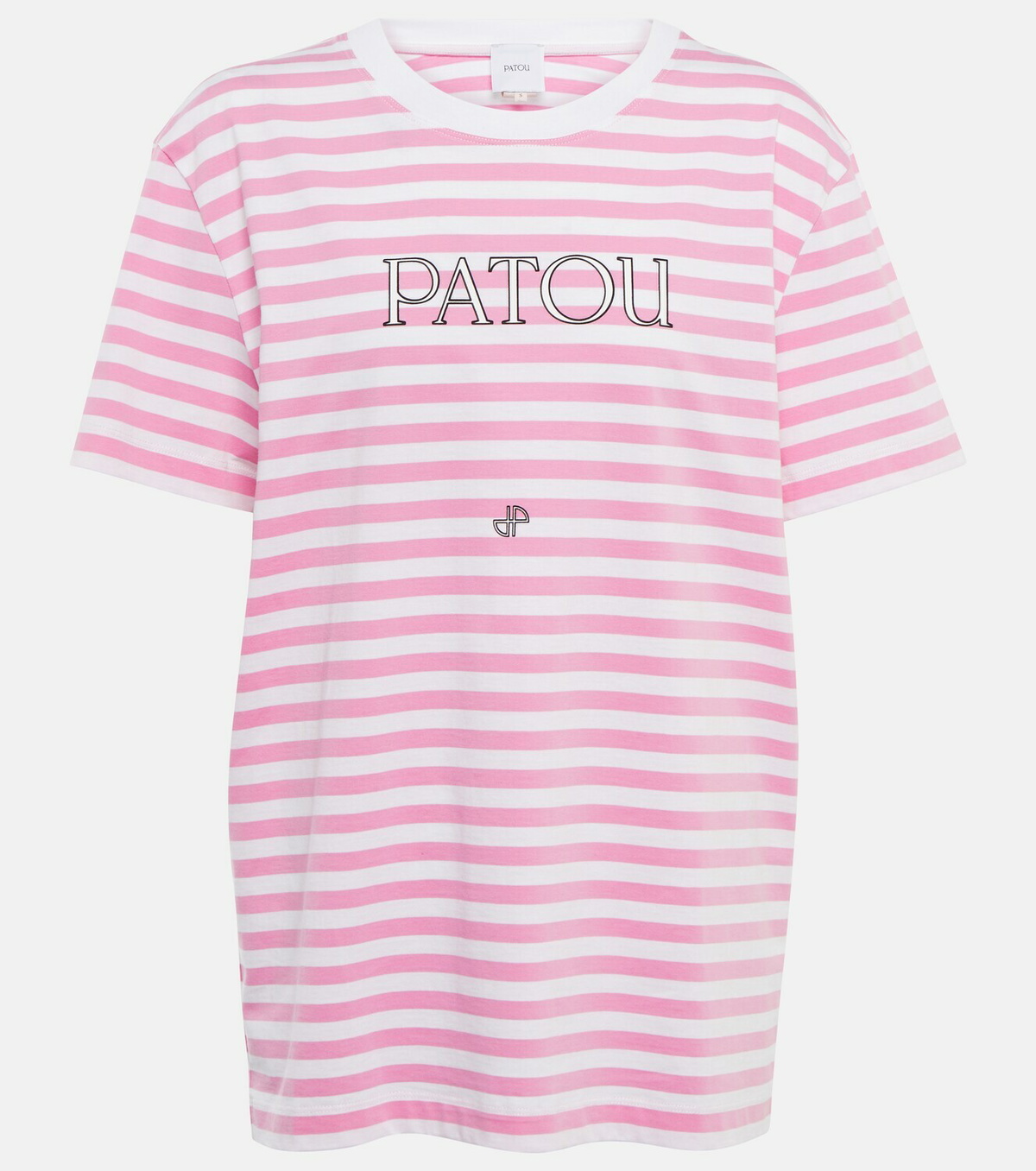 Patou Logo striped cotton T-shirt Patou