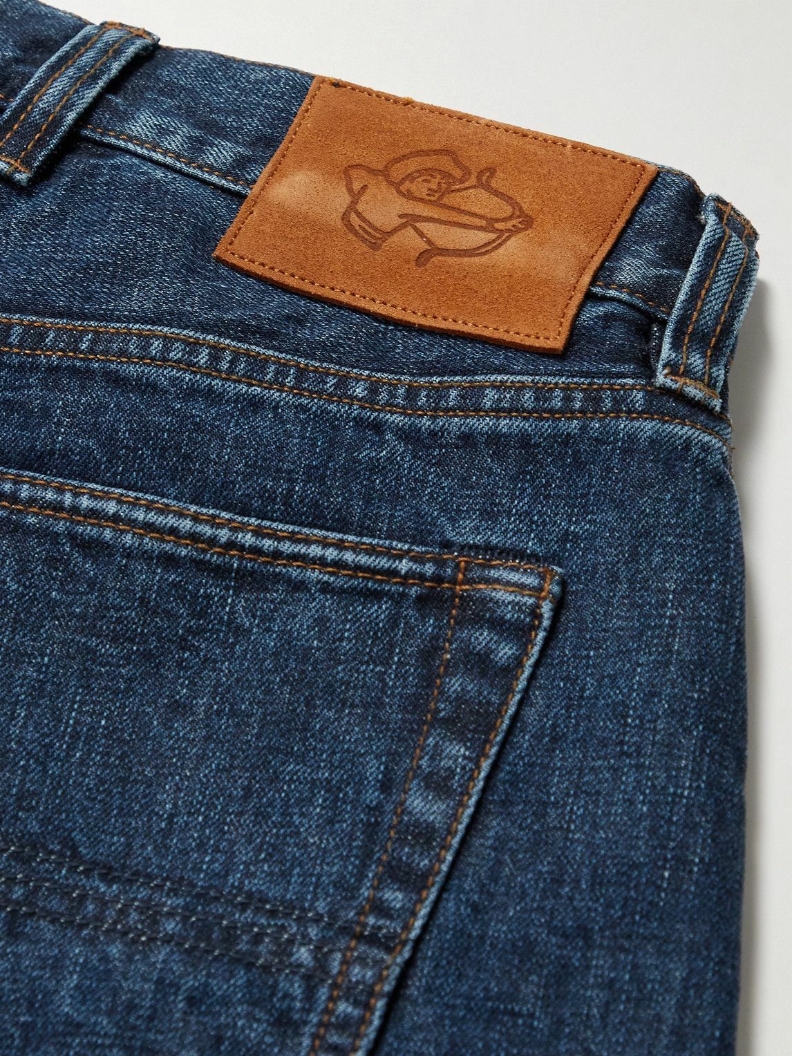 Drake's - Slim-Fit Selvedge Denim Jeans - Blue Drake's