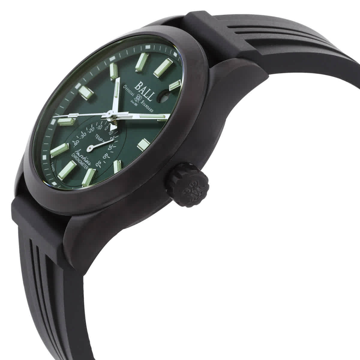 Ball Engineer III Automatic Green Dial Mens Watch NT2222C-P4C-GRC Ball