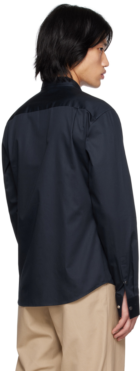 Wooyoungmi Navy Button Up Shirt Wooyoungmi