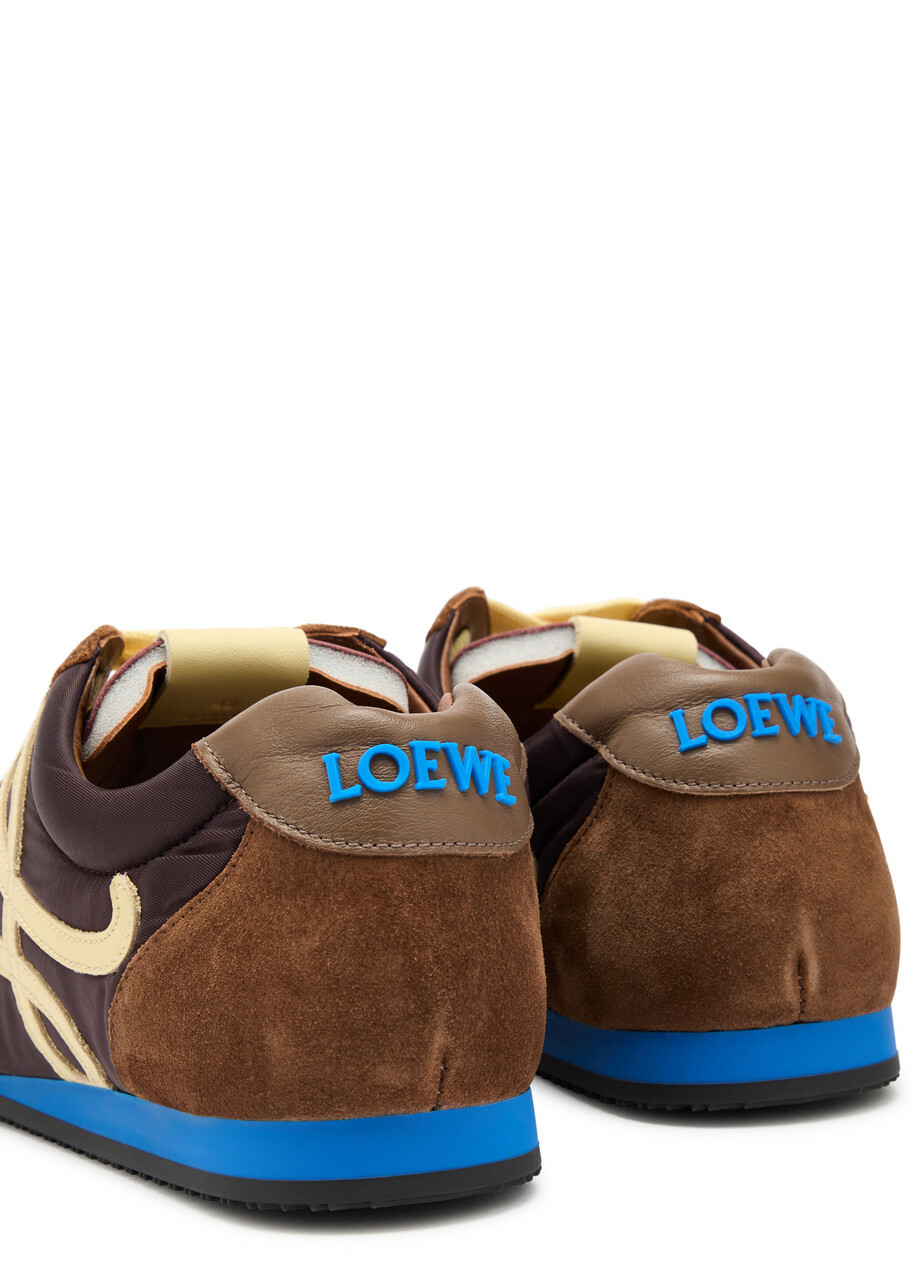 Loewe Ballet Runner 2.0 Panelled Nylon Sneakers Brown Loewe