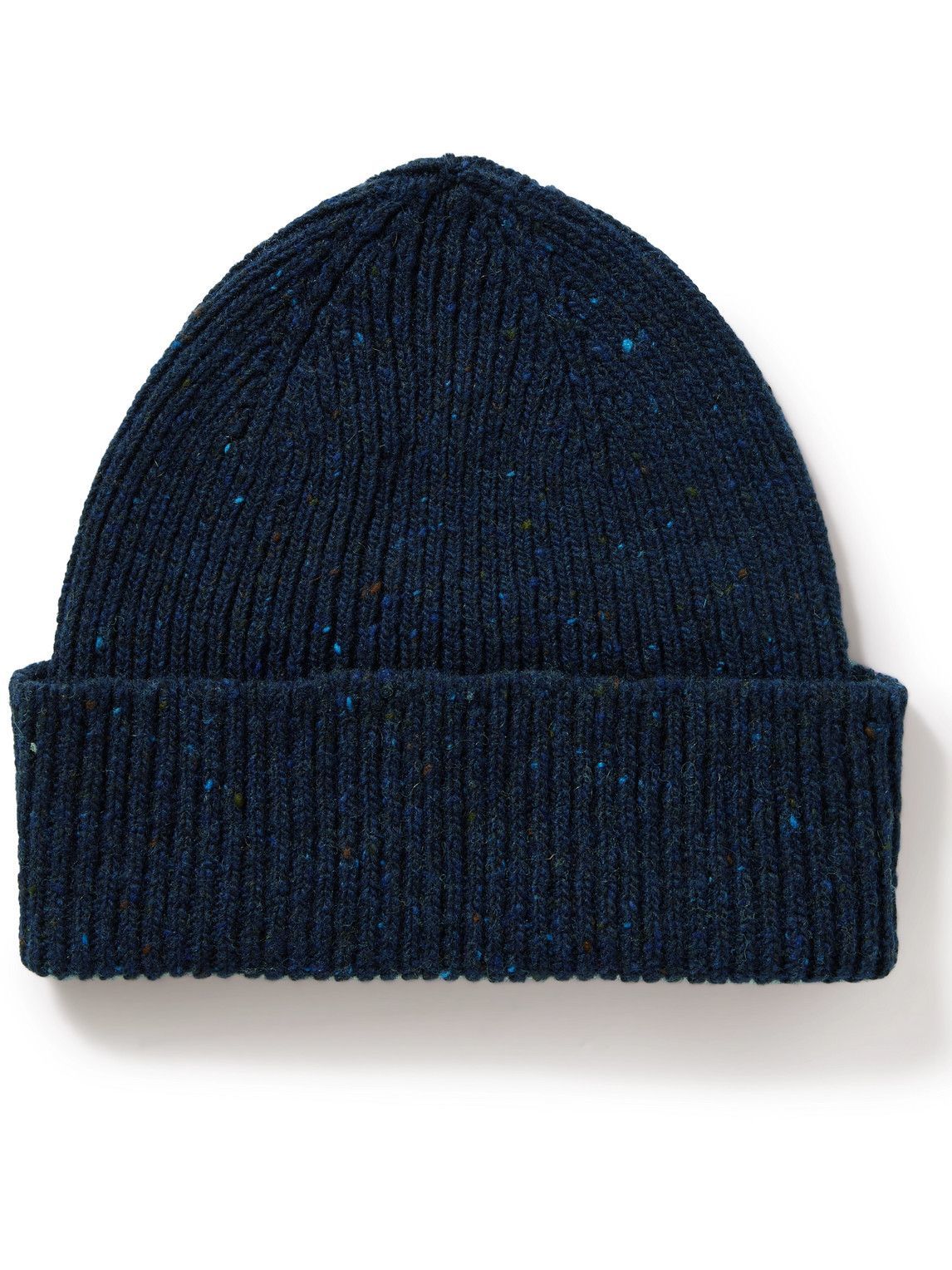 Mr P. - Ribbed Donegal Wool Beanie Mr P.