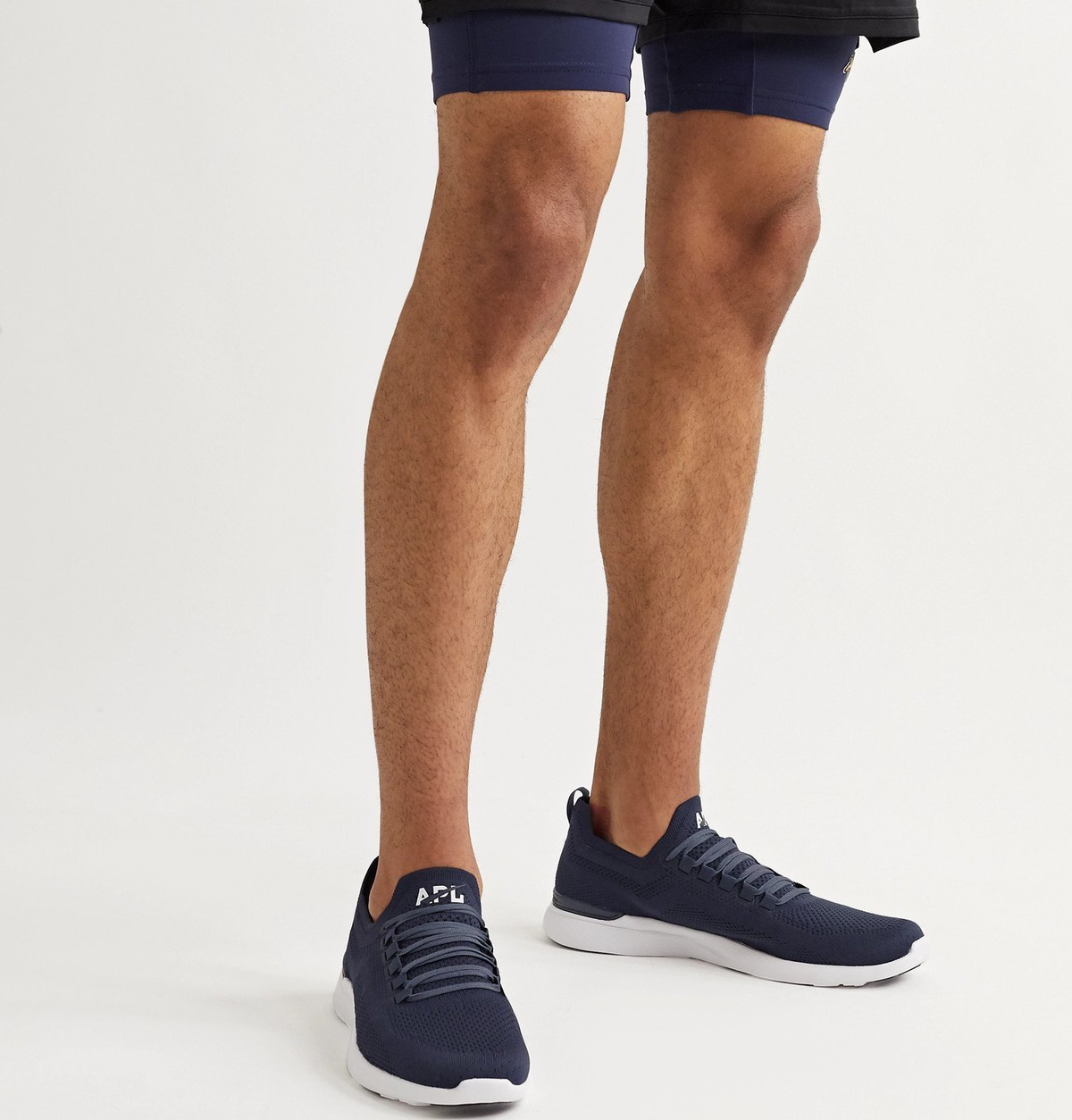 APL Athletic Propulsion Labs - Breeze TechLoom Running Sneakers - Blue ...