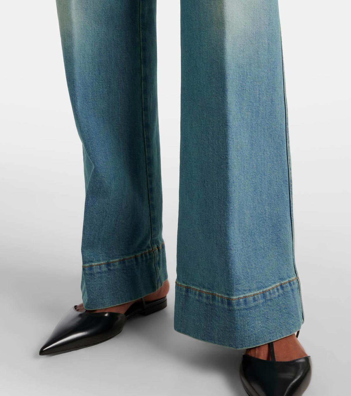 Victoria Beckham Alina high-rise wide-leg jeans Victoria Beckham