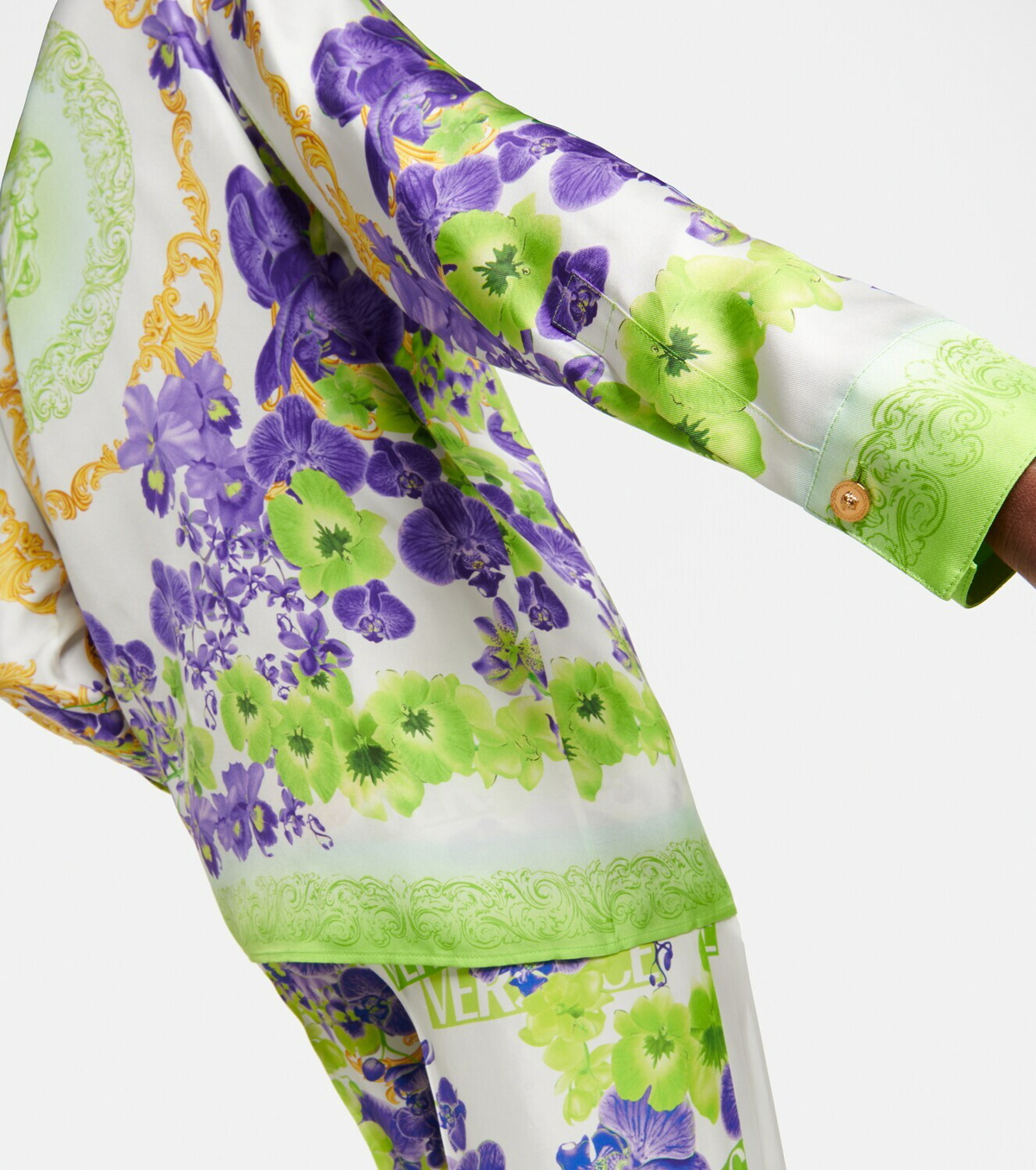 Versace - Floral silk shirt Versace