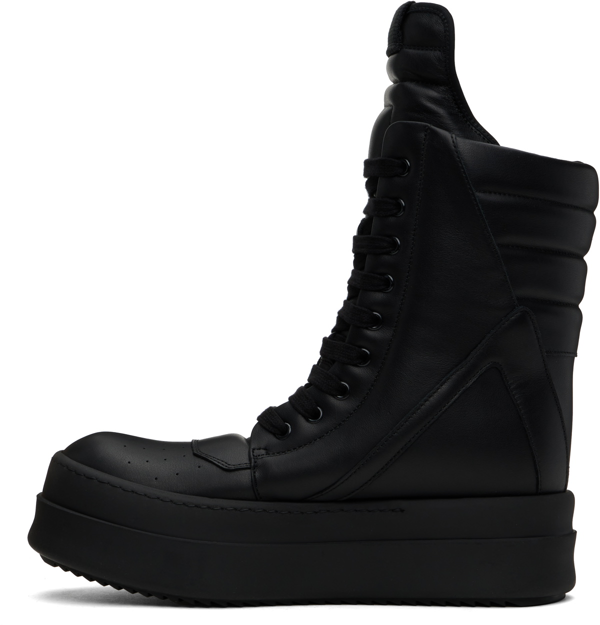 Rick Owens Black Hollywood Mega Geobasket Sneakers Rick Owens