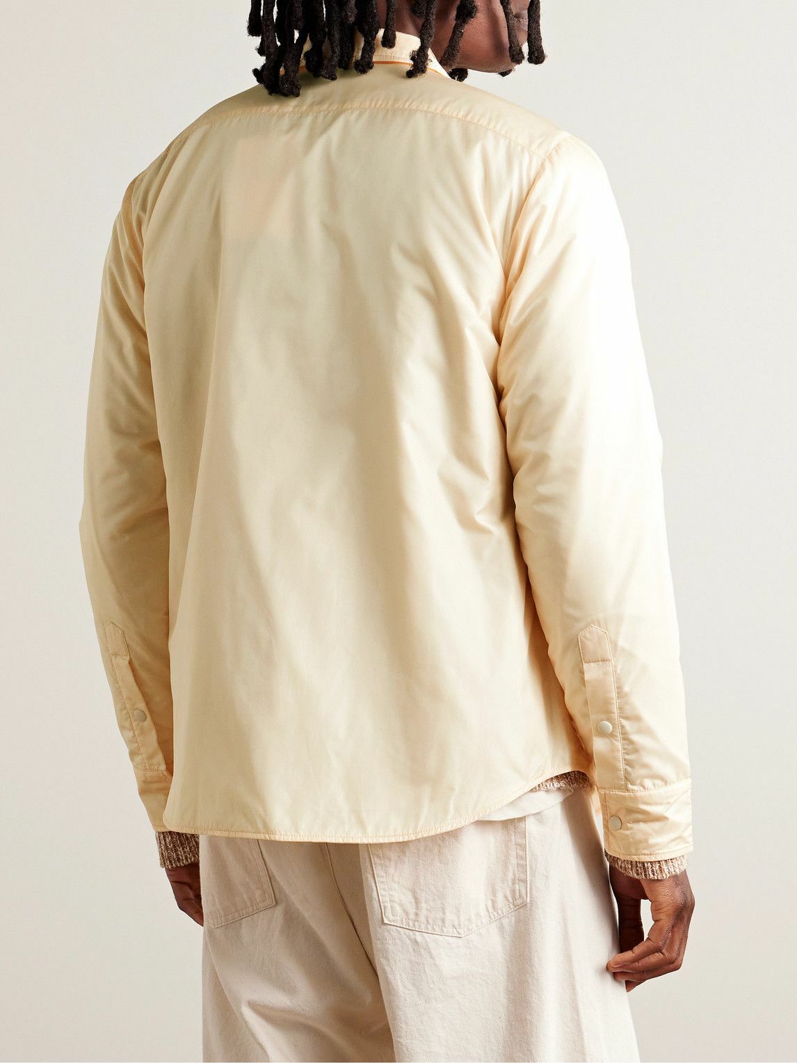 Aspesi - Padded Nylon Overshirt - Yellow Aspesi