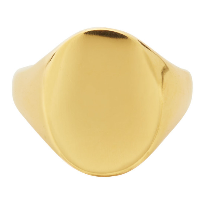 Sophie Buhai Gold Large Signet Ring Sophie Buhai
