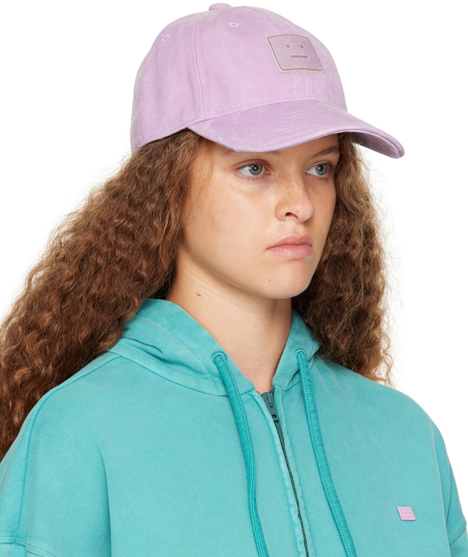 Acne Studios Purple Patch Cap Acne Studios