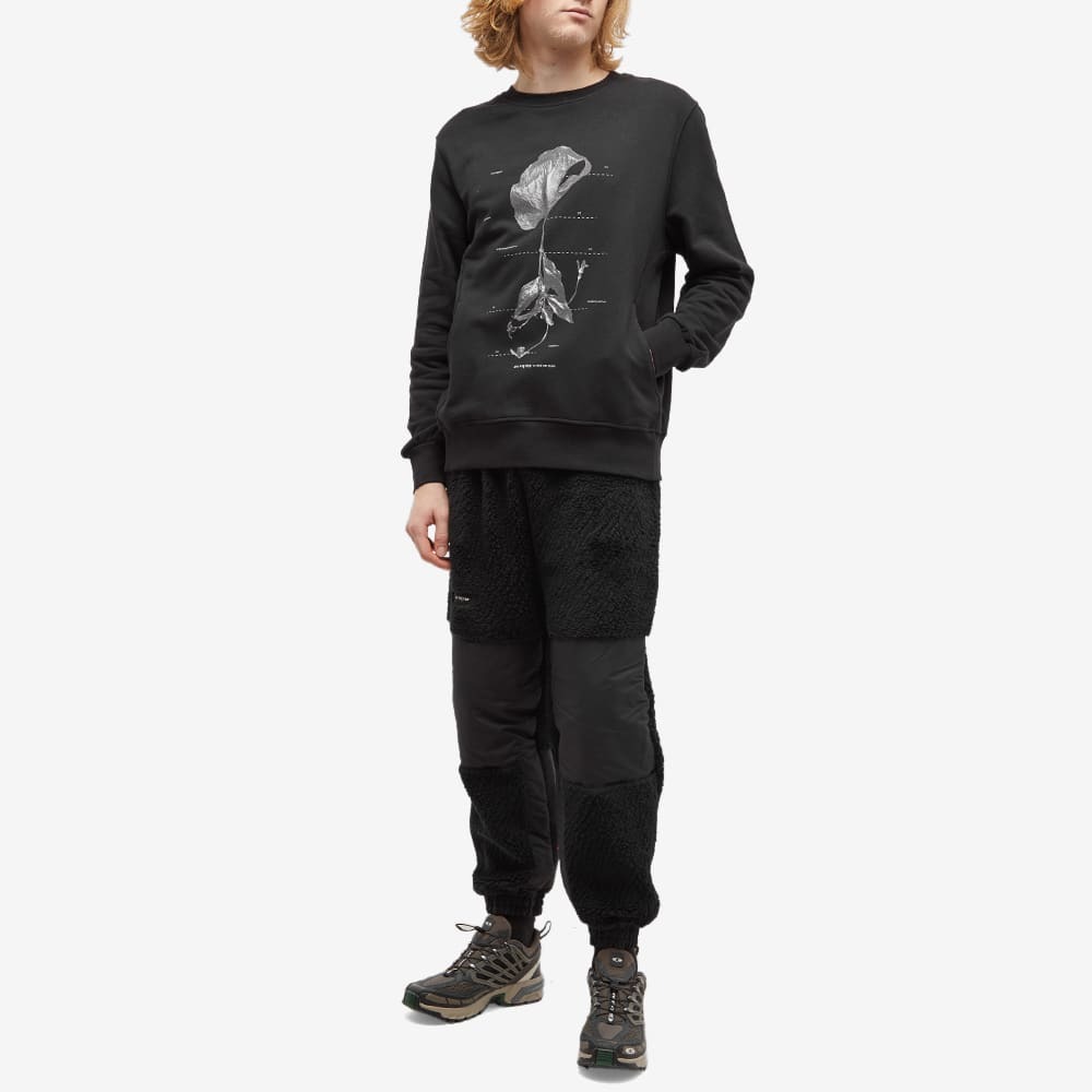 Tobias Birk Nielsen Men's Edgaras Serigraphy Crew Sweat in Black Tobias ...