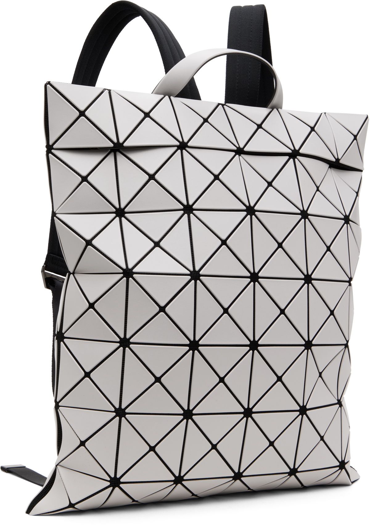 BAO BAO ISSEY MIYAKE Gray Flat Pack Backpack Bao Bao Issey Miyake