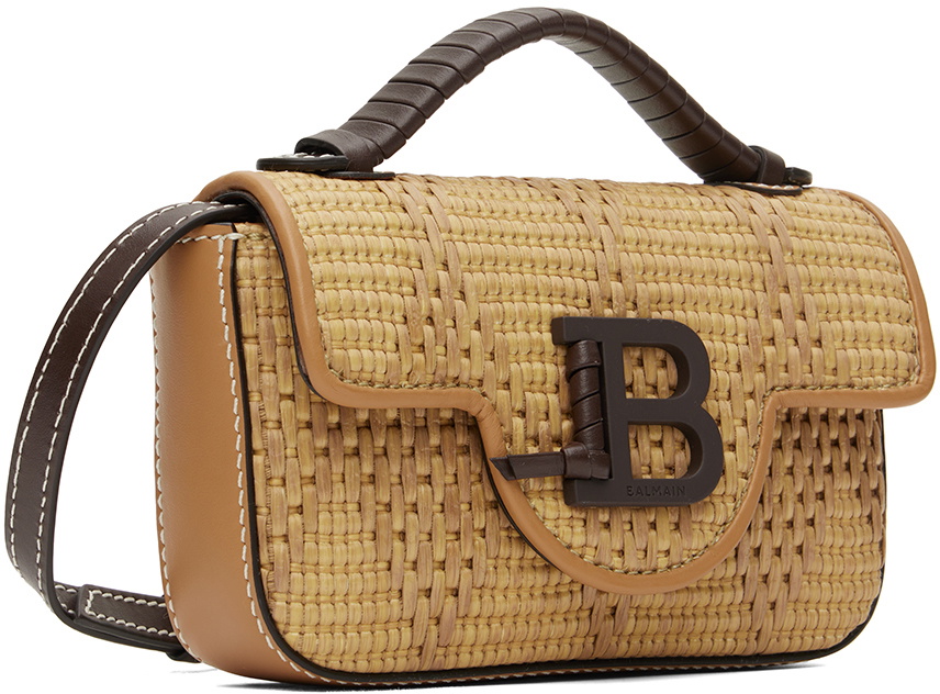 Balmain Beige Mini B-Buzz Shoulder Bag Balmain