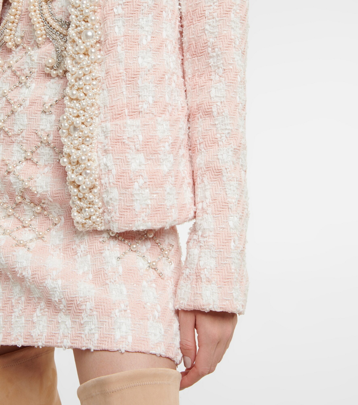 Balmain - Embellished tweed jacket Balmain