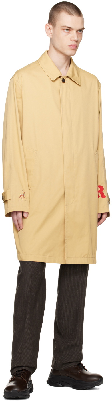 Undercover Beige 'Rebel' Coat Undercover